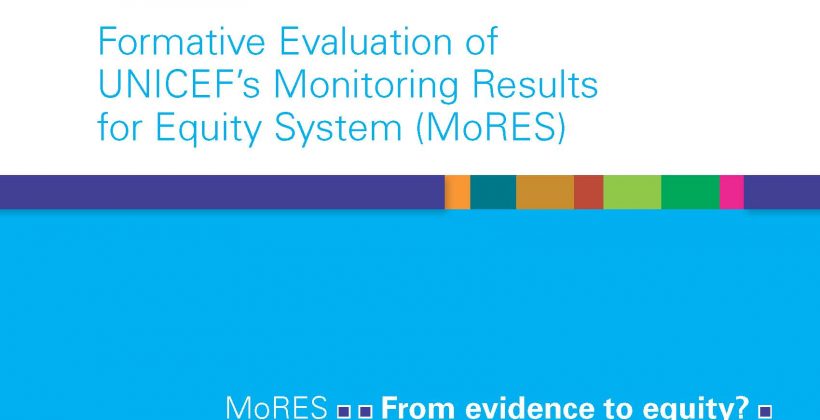 Formative Evaluation of UNICEF’s Monitoring Results for Equity System ...