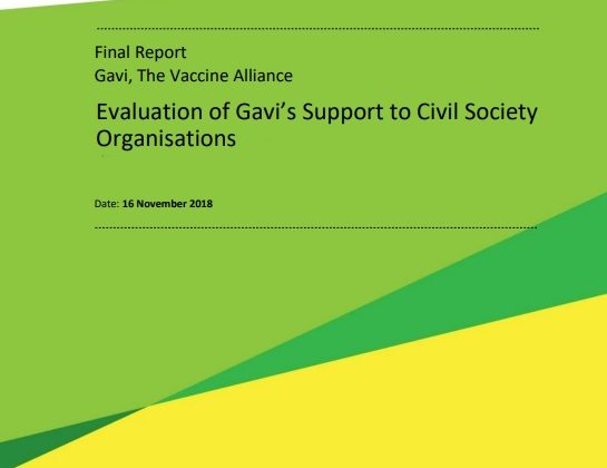 Evaluation of Gavi’s Support to Civil Society Organisations | Itad