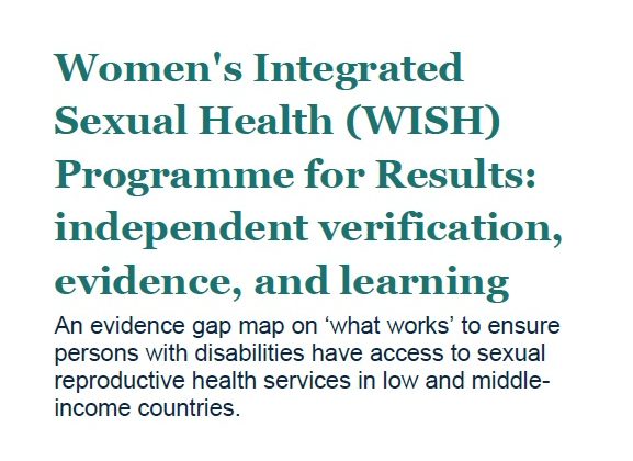 Women’s Integrated Sexual Health (WISH) Programme for Results ...