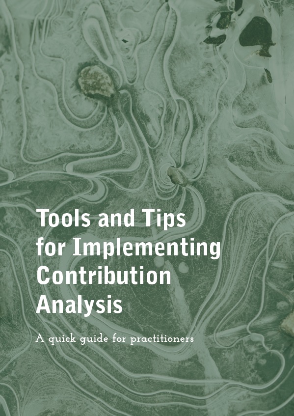 Lessons for applying contribution analysis to advocacy impact ...