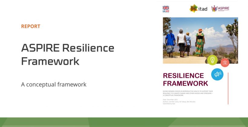 ASPIRE UKAC Resilience Paper | Itad